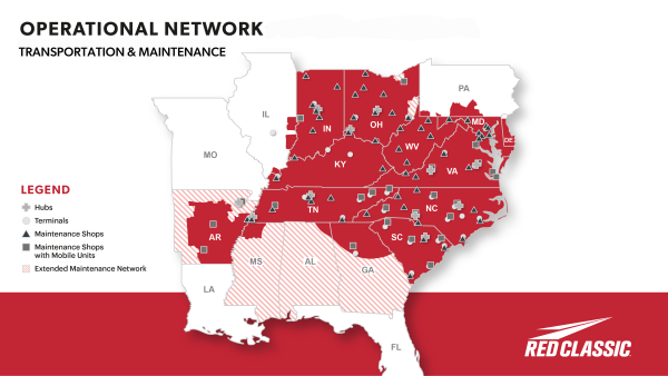 Red Classic Transportation Solutions